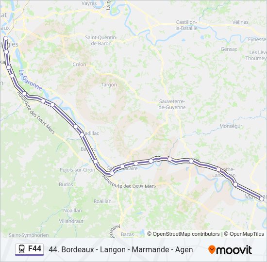 Línea f44: horarios, paradas y mapas - 866878 (Actualizado)