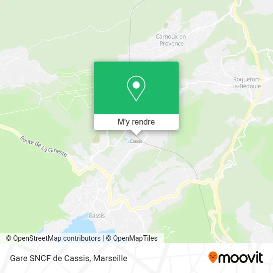 Comment aller à Gare SNCF de Cassis en train, bus ou métro