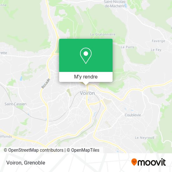 Comment aller à Voiron en bus ou train