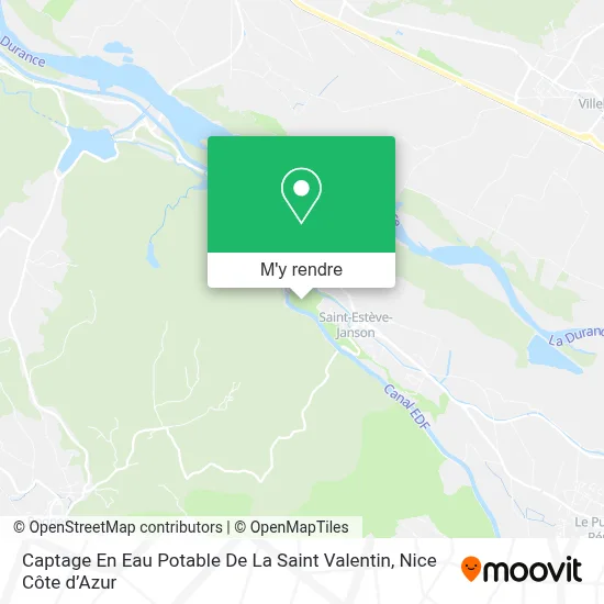 Comment aller à Captage En Eau Potable De La Saint Valentin à Saint ...