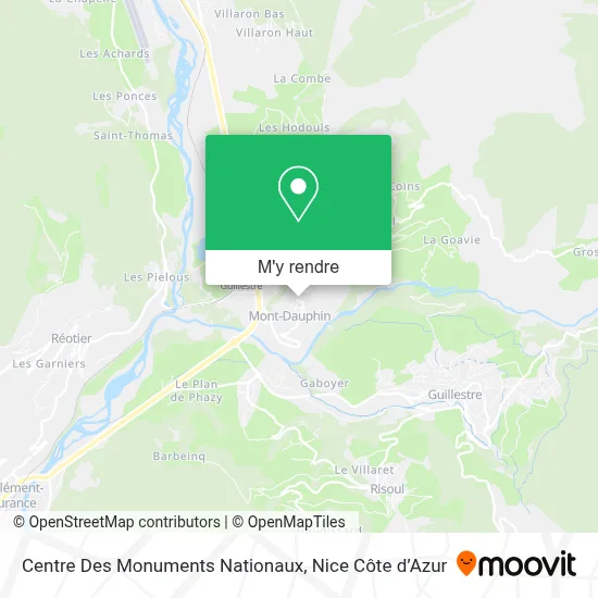 Comment aller à Centre Des Monuments Nationaux à Mont-Dauphin en train ...