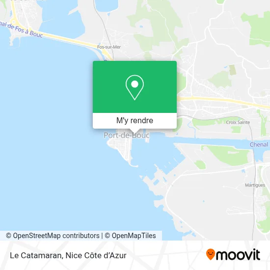 Comment aller à Le Catamaran à Port-De-Bouc en train ou bus