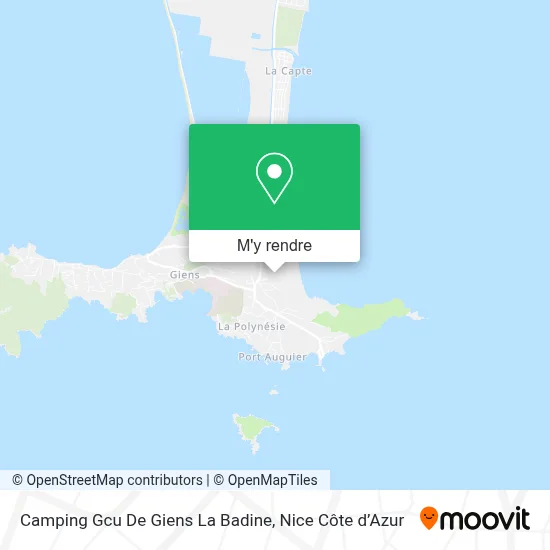 Comment aller à Camping Gcu De Giens La Badine à Hyères en bus