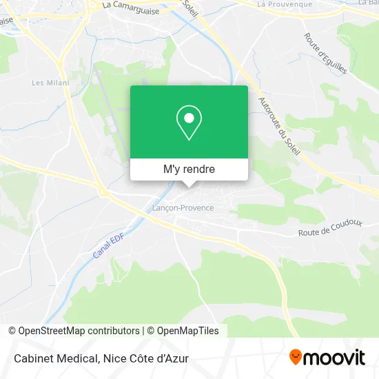 Comment aller à Cabinet Medical à Lançon-Provence en bus