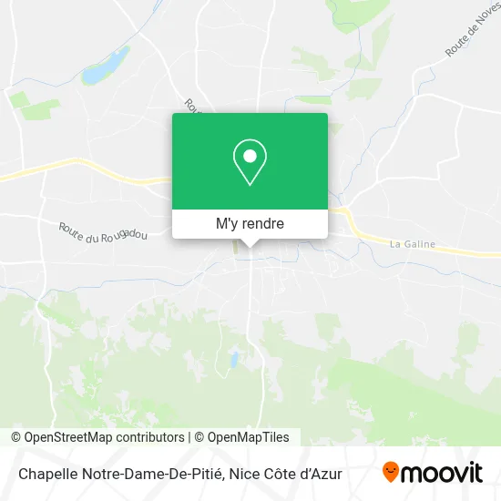 Comment aller à Chapelle Notre-Dame-De-Pitié à Saint-Rémy-De-Provence ...