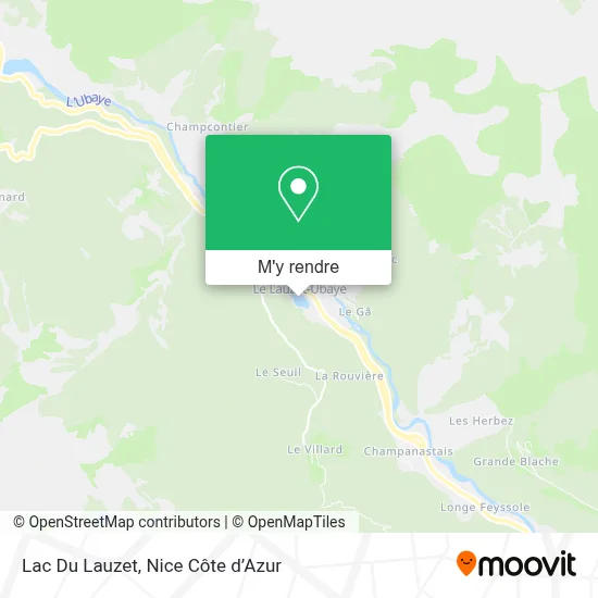 Comment aller à Lac Du Lauzet à Barcelonnette en bus ou train