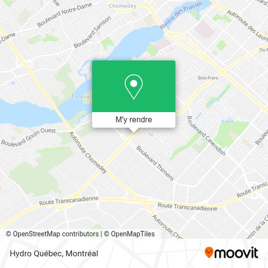 Comment aller à Hydro Québec à Saint-Laurent en bus ou métro