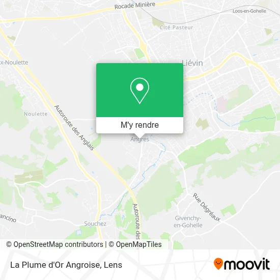 Comment aller à La Plume d'Or Angroise à Angres en bus ou train