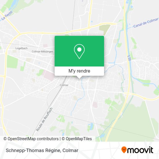 Comment aller à Schnepp-Thomas Régine à Colmar en bus
