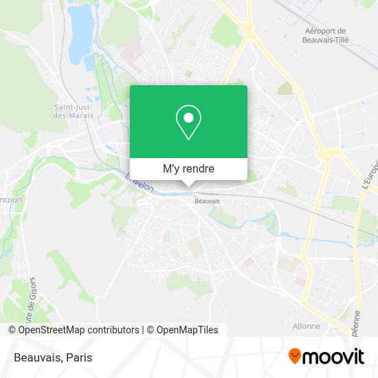 Comment aller à Beauvais en train ou bus