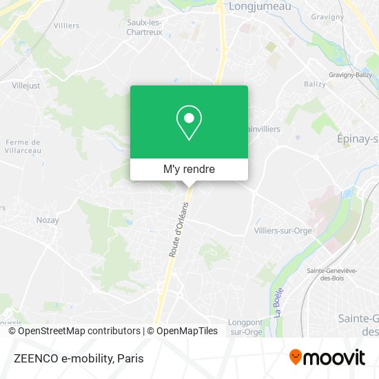 Comment aller à ZEENCO e-mobility à Ballainvilliers en Bus ou Tram