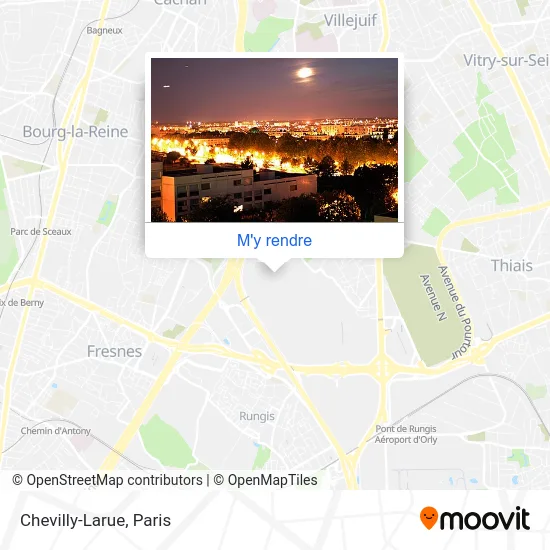 Comment aller à Chevilly-Larue en bus, métro ou tram