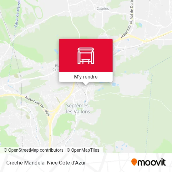 Crèche Mandela - Itinéraires, horaires et tarifs
