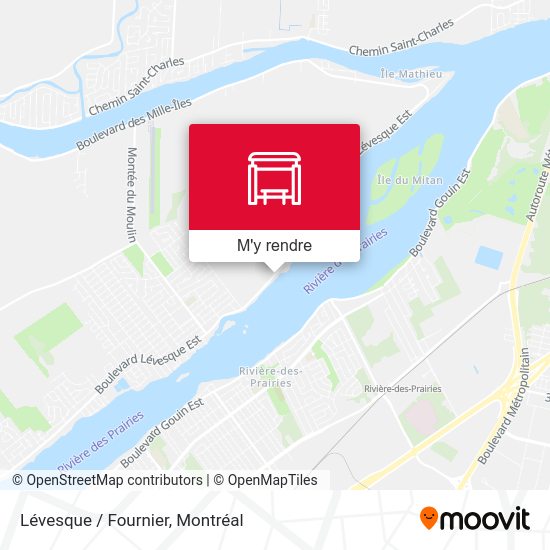 Comment aller à Lévesque / Fournier à Montréal en bus