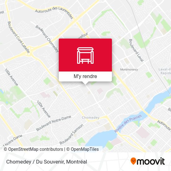 Comment aller à Chomedey / Du Souvenir à Laval en bus, métro ou train