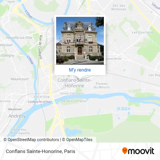 Conflans Sainte-Honorine - Itinéraires, horaires et tarifs