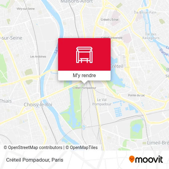 Créteil Pompadour - Itinéraires, horaires et tarifs