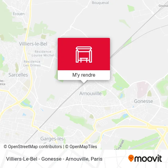 Villiers-Le-Bel - Gonesse - Arnouville - Itinéraires, horaires et tarifs