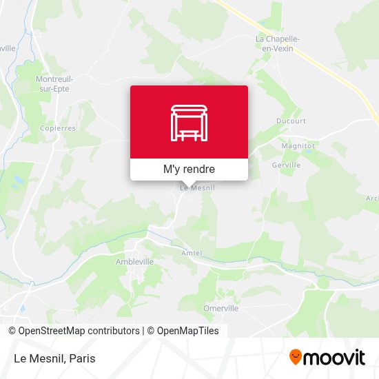 Le Mesnil - Itinéraires, horaires et tarifs