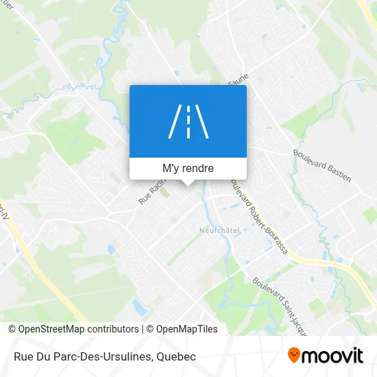 Comment aller à Rue Du Parc-Des-Ursulines, Loretteville en bus?