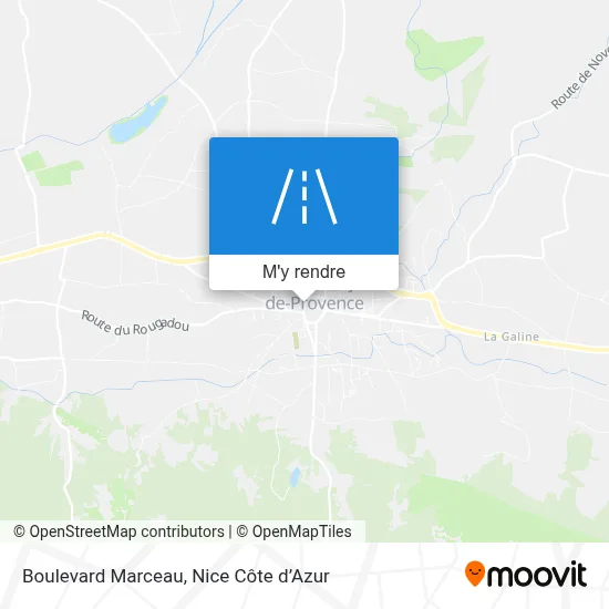 Comment aller à Boulevard Marceau, Saint-Rémy-De-Provence en bus?