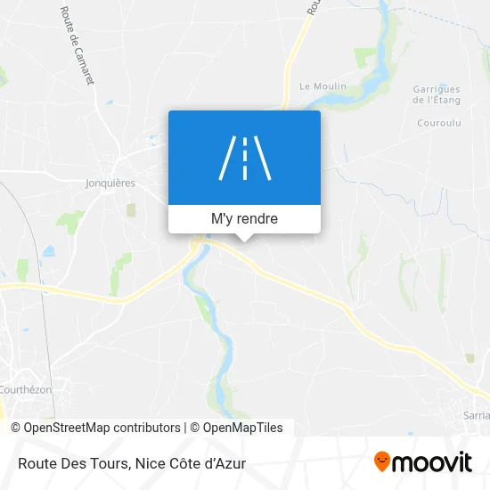 Comment aller à Route Des Tours, Sarrians en train ou bus?