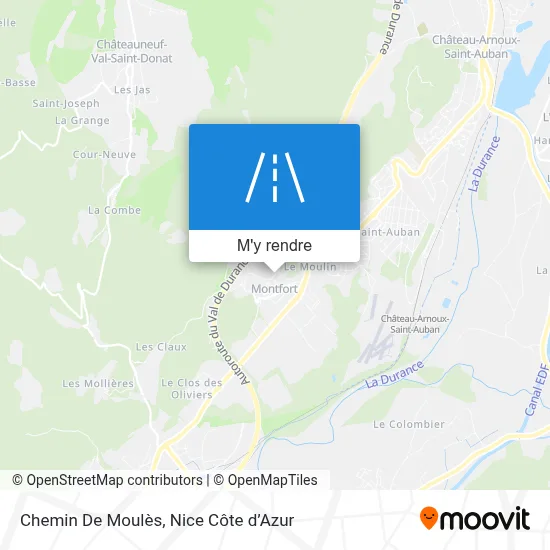 Comment aller à Chemin De Moulès, Montfort en bus ou train?