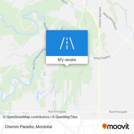 Comment aller à Chemin Paradis, Saint-Félix-De-Valois en bus ou métro?