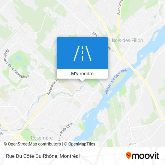 Comment aller à Rue Du Côte-Du-Rhône, Rosemère en bus?