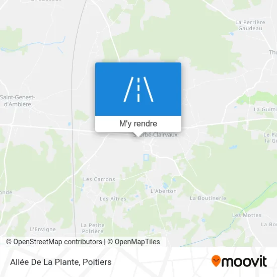 Comment aller à Allée De La Plante, Châtellerault en