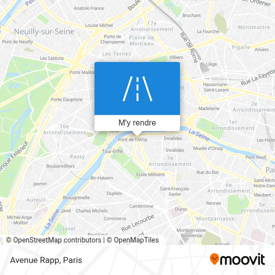 Comment aller à Avenue Rapp, Paris en bus, métro, RER ou train?