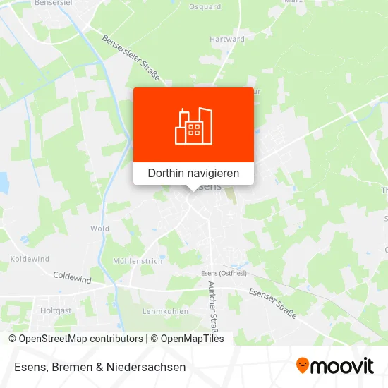 Öffentliche Verkehrsmittel in Esens