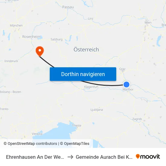 Ehrenhausen An Der Weinstraße nach Gemeinde Aurach Bei Kitzbühel mit ...