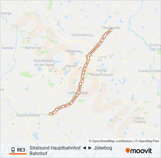 re3 Route: Schedules, Stops & Maps - Eberswalde Hauptbahnhof (Updated)