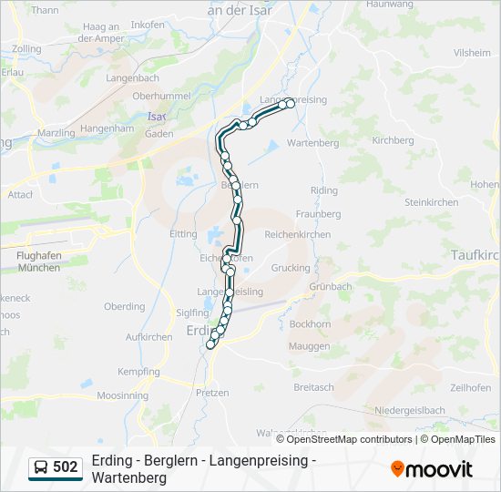 502 Route: Schedules, Stops & Maps - Schule (Updated)