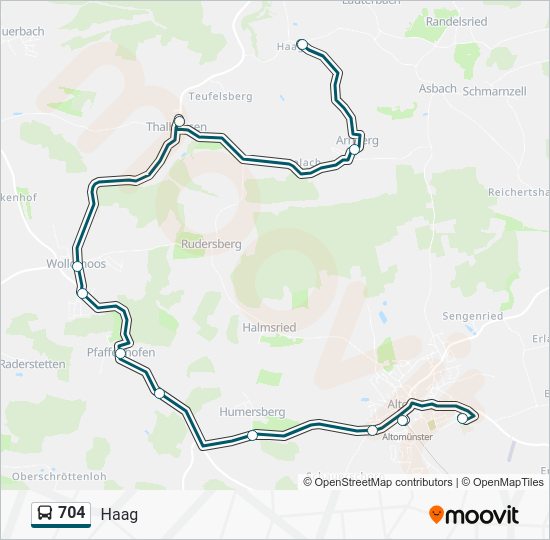 704 Route: Fahrpläne, Haltestellen & Karten - Haag (Aktualisiert)