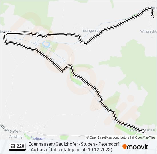 228 Route: Schedules, Stops & Maps - Willprechtszell, Grundschule (Updated)
