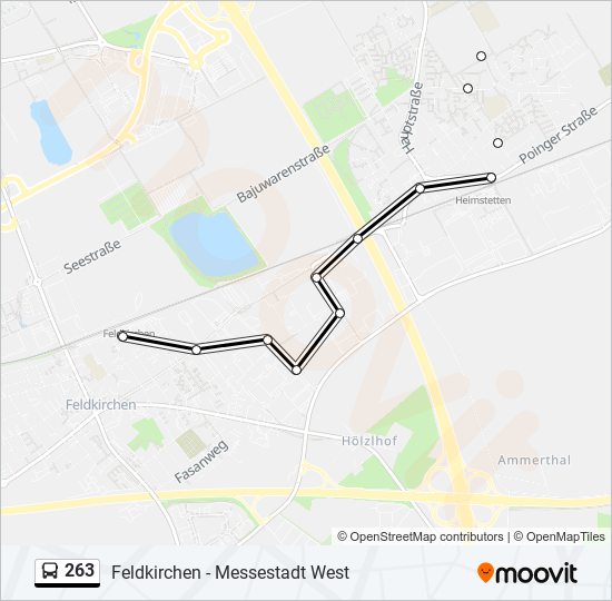 263 Route: Schedules, Stops & Maps - Feldkirchen (Updated)