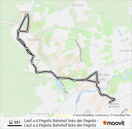 351 Route: Schedules, Stops & Maps - Rufbus (Updated)