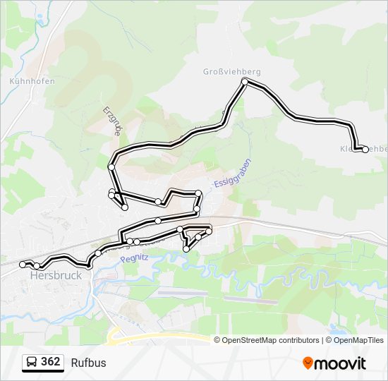 362 Route: Fahrpläne, Haltestellen & Karten - Rufbus (Aktualisiert)