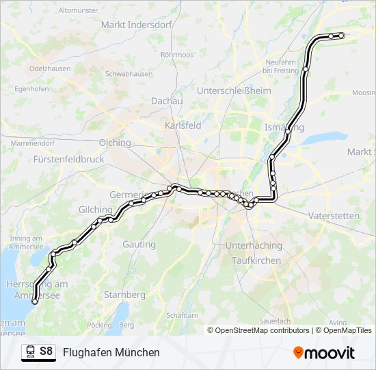 s8 Route: Schedules, Stops & Maps - Flughafen München (Updated)