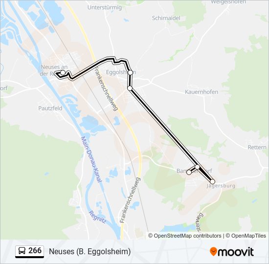 266 Route: Schedules, Stops & Maps - Neuses (B. Eggolsheim) (Updated)