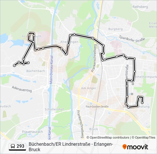 293 Route: Schedules, Stops & Maps - Sebaldussiedlung (Updated)