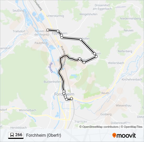 266 Route: Schedules, Stops & Maps - Forchheim (Oberfr) (Updated)
