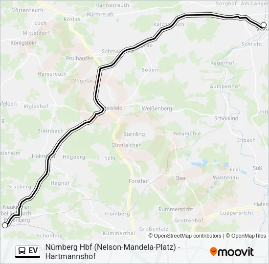 EV Route: Schedules, Stops & Maps - Vilseck (Updated)