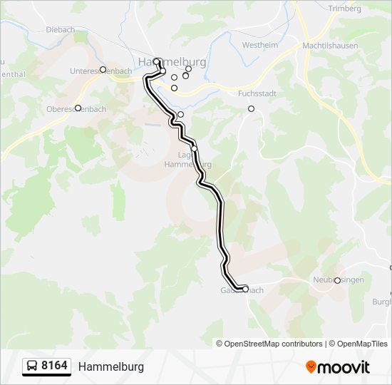 8164 Route: Schedules, Stops & Maps - Hammelburg (Updated)