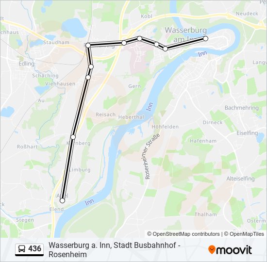 436 Route: Schedules, Stops & Maps - Attel (Updated)