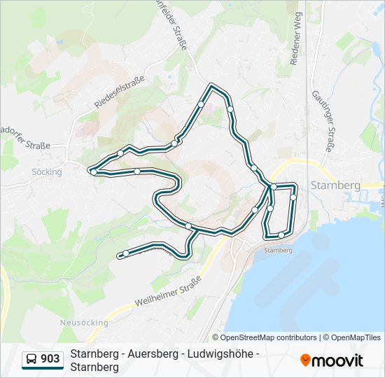 903 Route: Schedules, Stops & Maps - Starnberg (Updated)