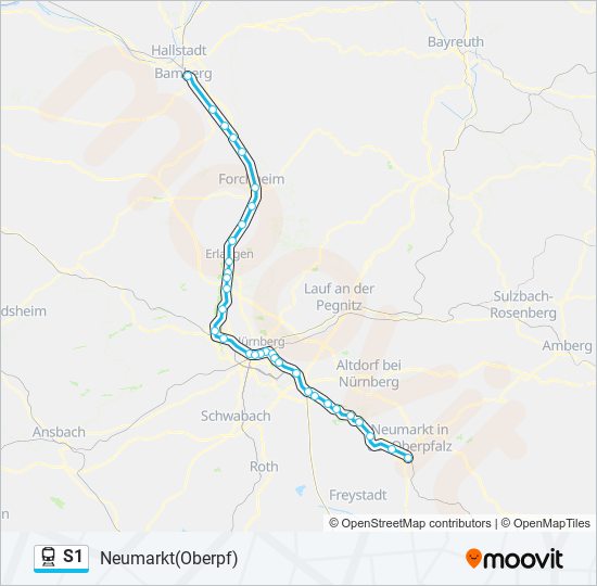 s1 Route: Schedules, Stops & Maps - Neumarkt(Oberpf) (Updated)