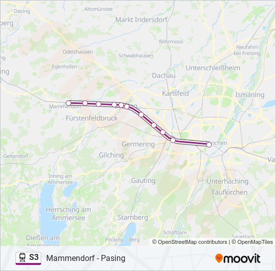 s3 Route: Schedules, Stops & Maps - München Hbf Gl.27-36 (Updated)